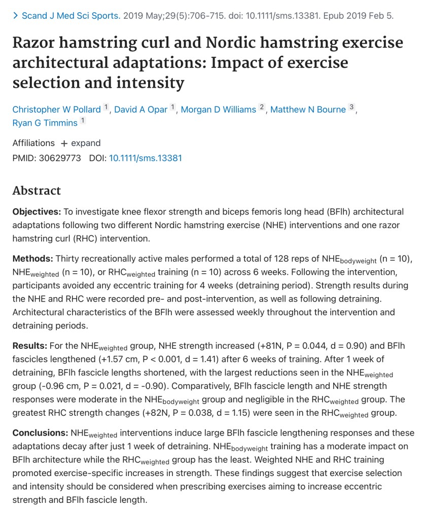 Razor Curls Exercise . Why use them? « loris bertolacci
